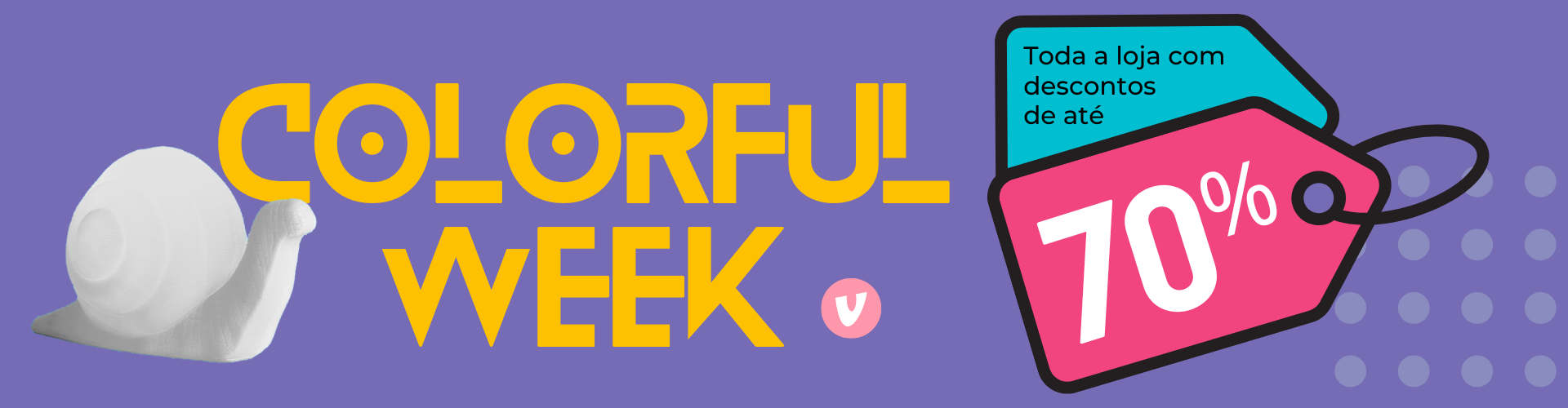Colorful Week - toda a loja com até 70% de desconto - Blog Usare Design ...